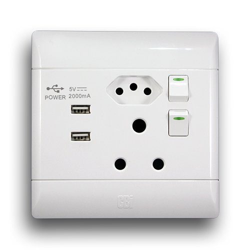 CBI PS685USB-P SOCKET | LITE-GLO