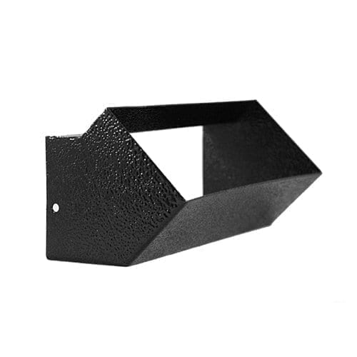 P801 STEEL DOUBLE COMPARTMENT POWER SKIRTING 45° ELBOW, VARIOUS COLOURS