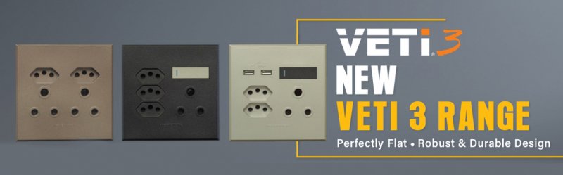 VETI 1, 2 & 3 RANGE | SWITCHES & SOCKETS | LITE-GLO
