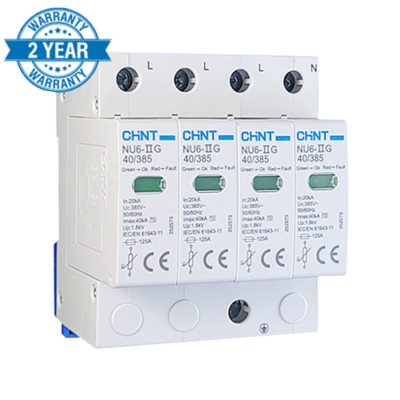 CHINT NU6 4 POLE 385V 40KA SURGE PROTECTOR