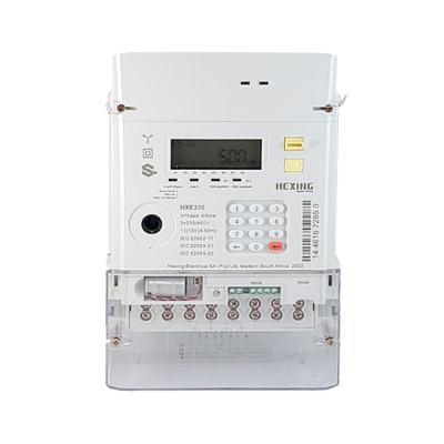 HEXING HXE330 THREE PHASE PRE-PAID METER