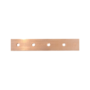 30MM X 10MM THREADED COPPER BUSBAR, 1M