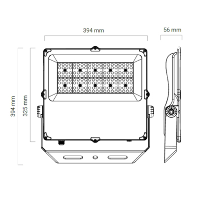 PIOLED THOR 150W DAYLIGHT LED FLOODLIGHT